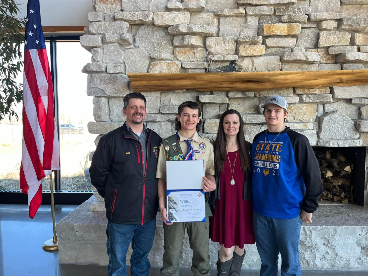 Serbus selected as 2024 Eagle Scout of the Year - Tri-County News